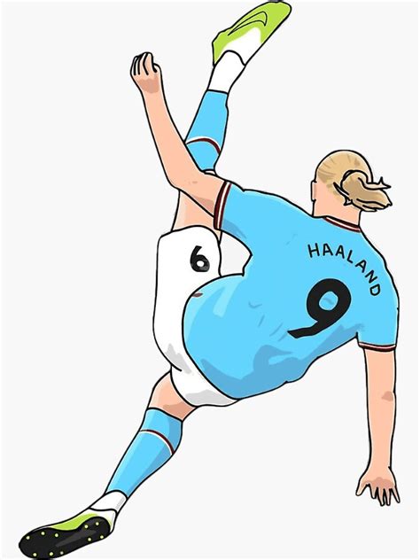 Erling Haaland Sticker For Sale By Ailaborja 78 Redbubble