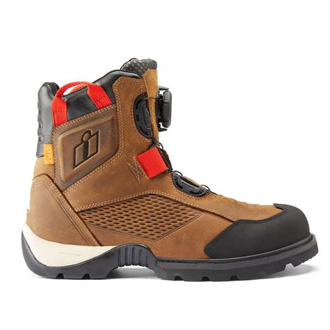 Icon Stormhawk Waterproof Boots Sportbike Track Gear