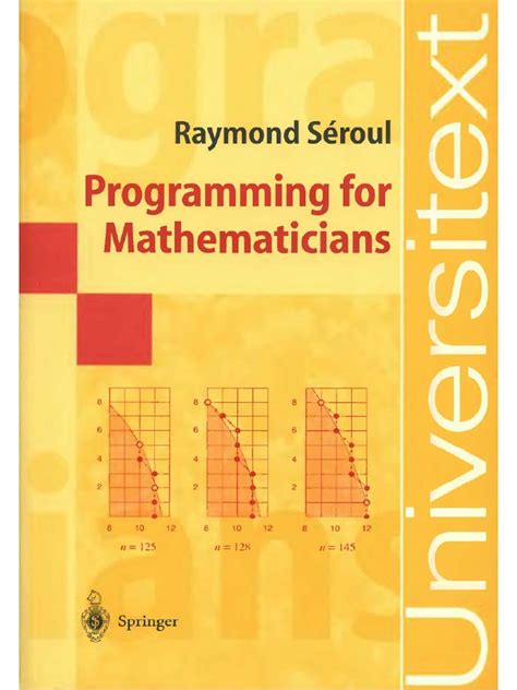 Programming For Mathematicians Pdf