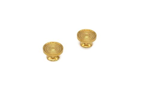 Knobs Small Brass Knobs Sold In Pairs Knobs Bookcase Knobs Desk Knobs Jewelry Box Knobs Solid