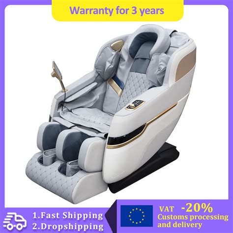 Massage Chair Zero Gravity Luxury Relaxing Bluetooth Speaker Body Care
