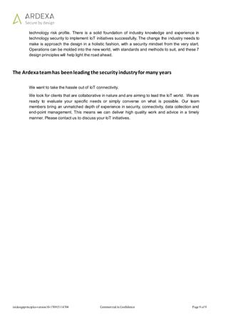 IoT Design Principles DOCX