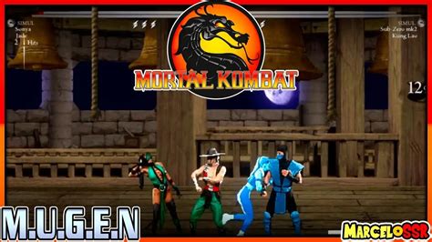 Sonya And Jade Vs Sub Zero Mk2 And Kung Lao Mortal Kombat Mugen