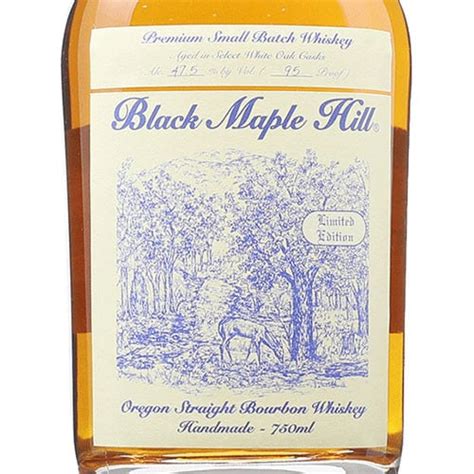 Black Maple Hill Small Batch Oregon Straight Bourbon Whiskey 750ml Oldgrogram