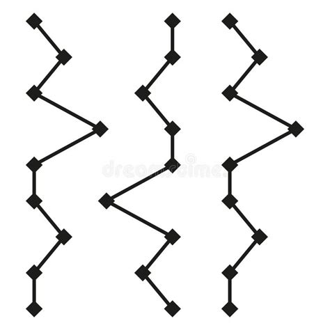 Abstract Directional Arrows Geometric Flow Diagram Structured Schematic Paths Minimal Black