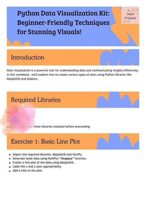 Easy Python Data Visualization Kit Create Stunning Charts Graphs And