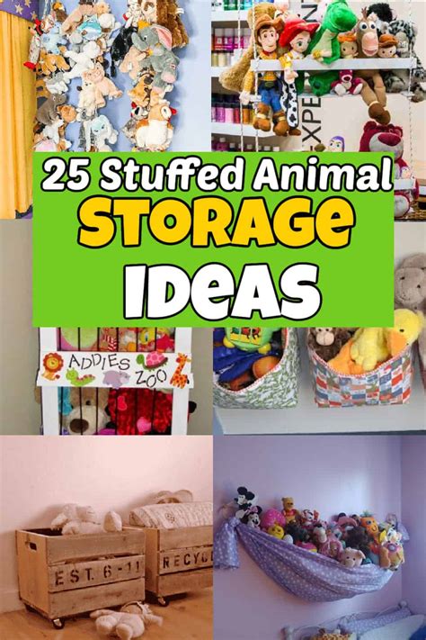 Stuffed Animal Storage 25 Ideas On How To Store Stuffed Animals