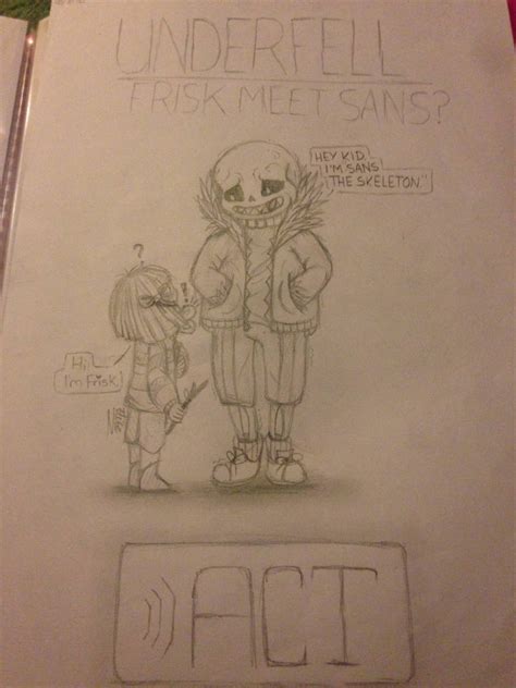 Frisk Meets Underfell By Inspiredpixels On Deviantart