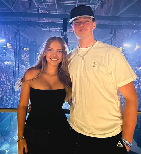 Penn State Quarterback Drew Allar And Girlfriend Emma Bushs Relationship Timeline