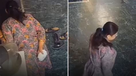 Just Indian Things Woman Tries To Spy On Neighbours But Gets Caught On