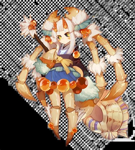 蟹姬 觉醒后 立绘 花瓣网