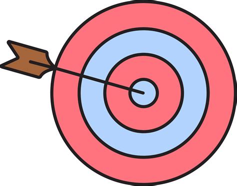 Flat Style Dartboard Colorful Icon 24157331 Vector Art At Vecteezy