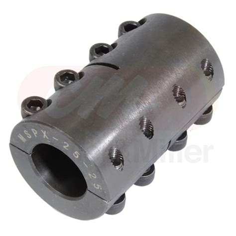 Split Ridgid Coupling 2p 25mm Bore 25mm X 25mm Od 45mm L 75mm 2 Piece Collier And Miller