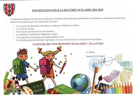 Inscription École Jules Copin Englefontaine