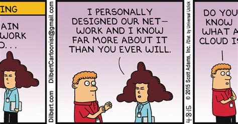 Mansplaining The Network The Cloud Explained Dilbert By Scott