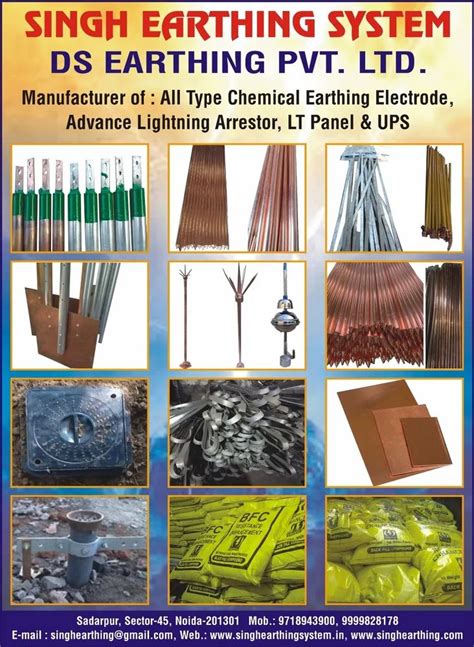 Chemical Earthing Electrode At ₹ 5000piece Chemical Earthing