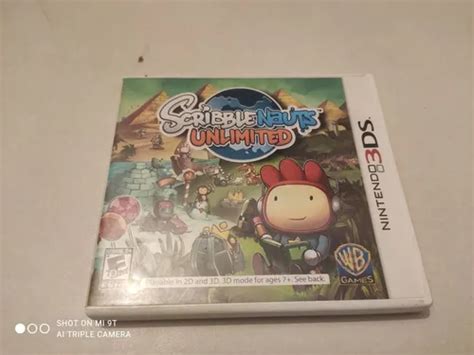 Scribble Nauts Unlimited Nintendo 3ds Mercadolibre