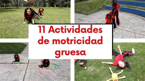 11 Actividades De Motricidad Gruesa Coordinacion Educacion Fisica