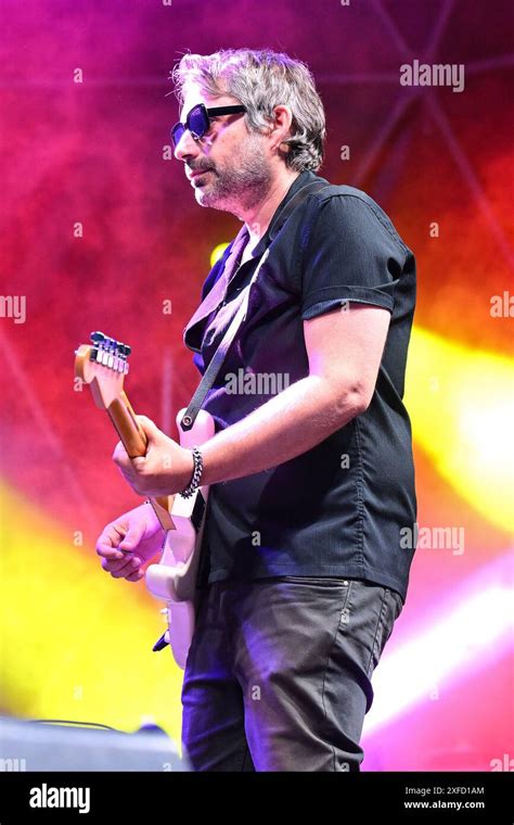 Gianmarco Amicarelli Of The Lira Performs Opening The Libertines Tour 2024 At Villa Ada Estate