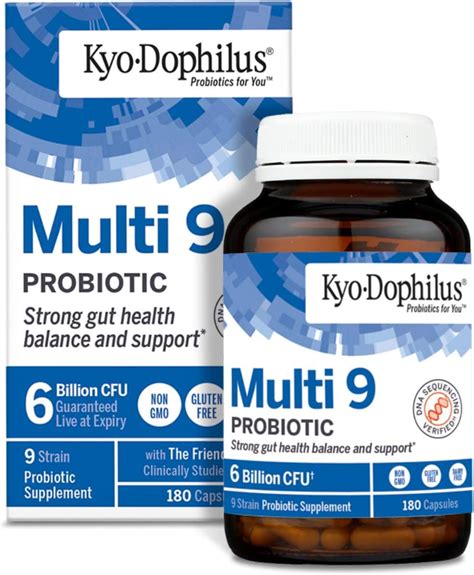 Kyolic Kyo Dophilus Multi 9 Probiótico Para Un Fuerte Equilibrio Y
