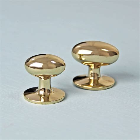 Brass Drawer Knob Oval Cabinet Knob Brass Cupboard Knob