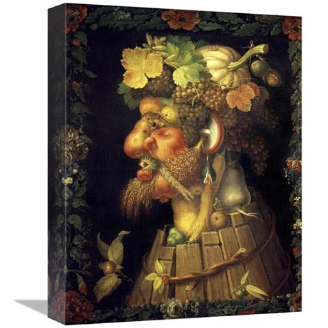 Global Gallery Autumn Art Print Giuseppe Arcimboldo