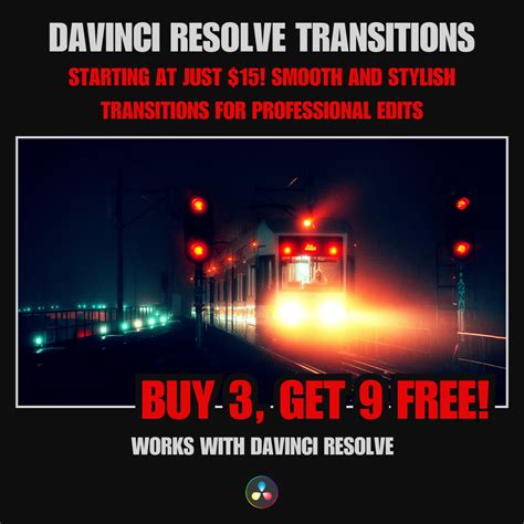 Professional Davinci Resolve Transitions Smooth Seamless