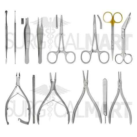 14 Pcs Ingrown Toenail Removal Surgery Set Surgical Mart
