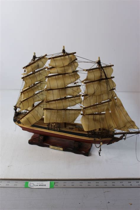 1859 Cutty Sark Tall Sailing Ship Model Wooden