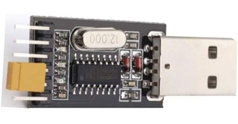 Tecnoulab 1pcs Usb To Ttl Converter Uart Module Ch340g Ch340 3 3v 5v Switch Wire