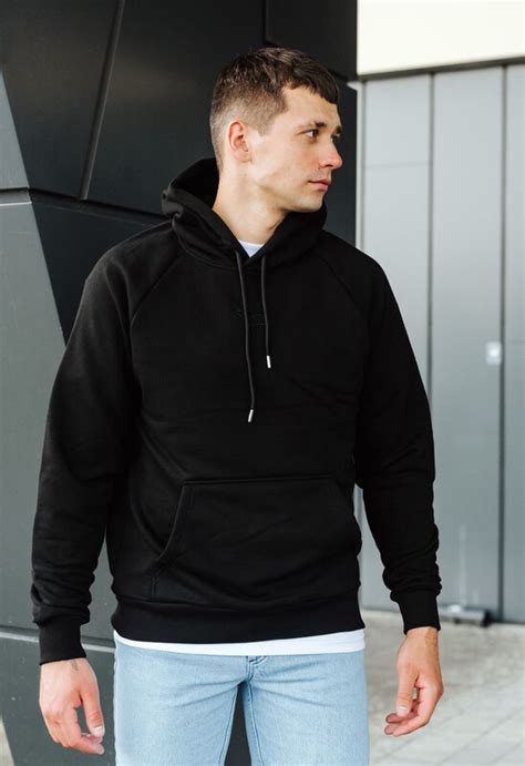 Купить худи оверсайз черное Staff black logo oversize в Киеве, Украине ...