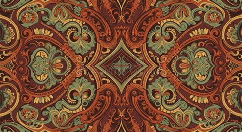 Traditional Thai Artistic Pattern Stock Illustration Illustration Of