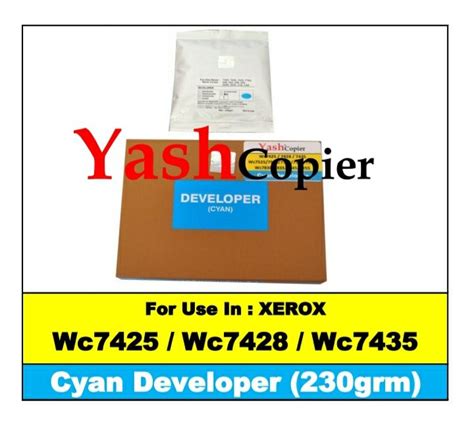 Yash Copier Powder Xerox Cyan Developer Toner For Printer At Best