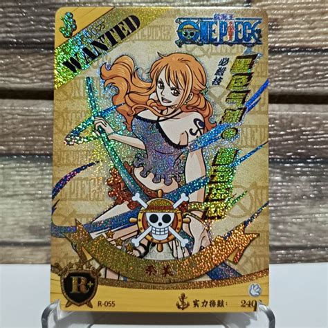 One Piece Collectible Cards R Rarity Set B Shopee Philippines