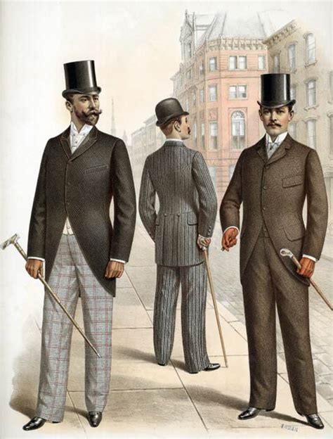 Mens Fashions Circa 1900 Matthews Island