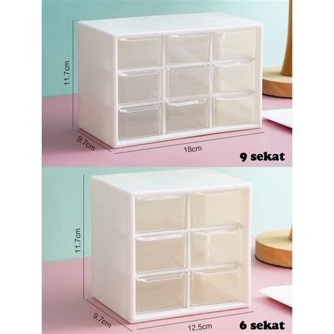 Jual Kotak Laci Serbaguna Kotak Aksesoris Mini 9 Sekat Kotak Kotak