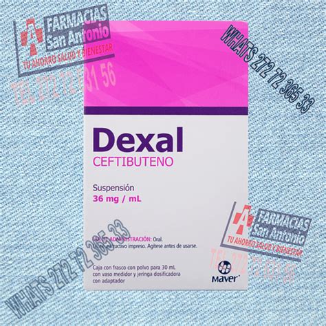 Ceftibuteno 36mgml Dexal 30 Ml