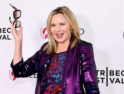 Kim Cattralls Face Mask For Her Ajlt Cameo Purewow