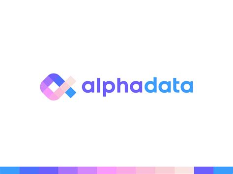 Alpha Data Logo Design For Tech Startup Retail Analytics By Alex Tass