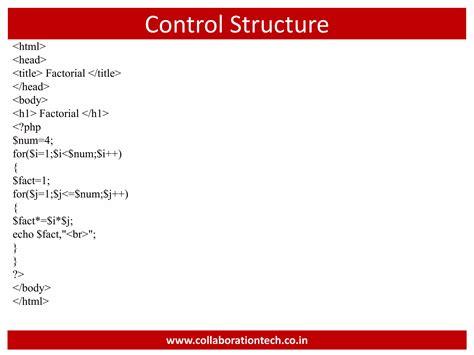 Introduction To Php Ppt