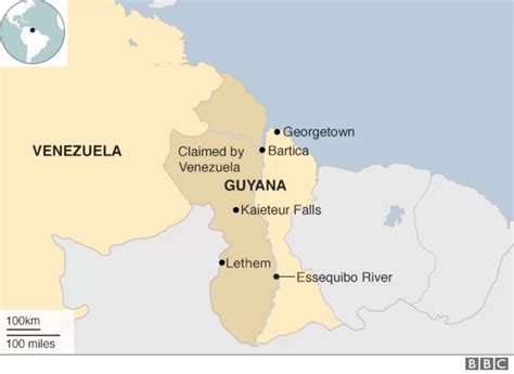 Essequibo Venezuela Votes On Claim To Guyana Controlled Oil Region