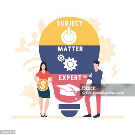 Sme Subject Matter Expert Stock Illustration Download Image Now