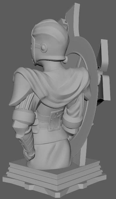 Fate Grandorder Shielder Class Chess Piece 3d Model 3d Printable Cgtrader