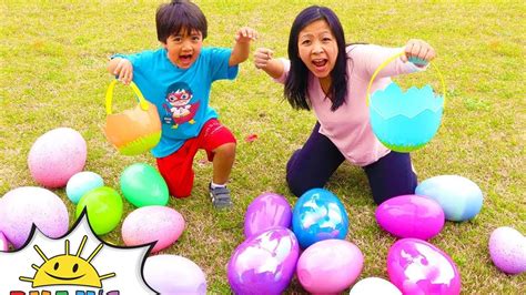 Outdoor Easter Egg Hunt With Ryan Ryans World Series 13 Episode