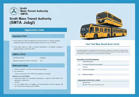 Sindh Mass Transit Authority Smta Jobs Sindh Jobs