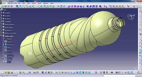 معرفی محیط Generative Shape Design کتیا Umecir