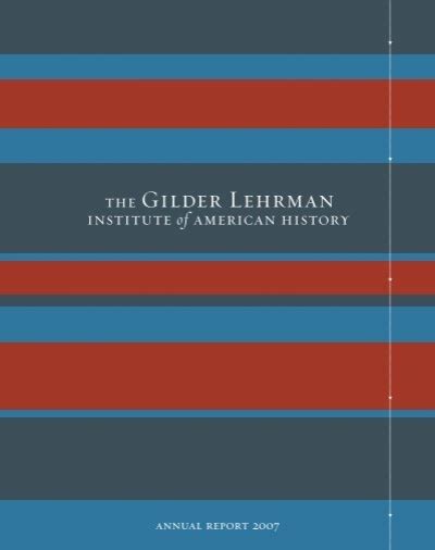 Gilder Lehrman Logo