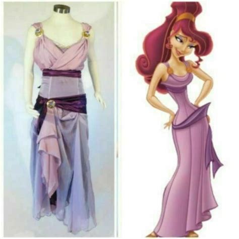 Disney Megara Princess Hercules Wife Meg Adult Princess Dress Cosplay