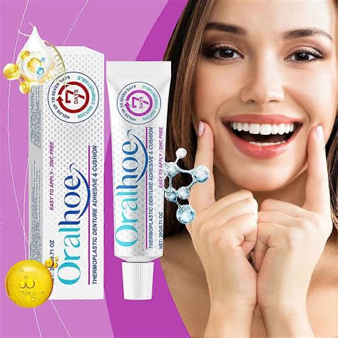 Thermoplastic Denture Adhesive Premium Formulas Non Glue Denture