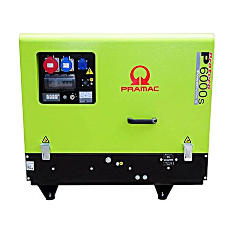 Pramac P6000s 400v Conn Dpp Portable Diesel Generator